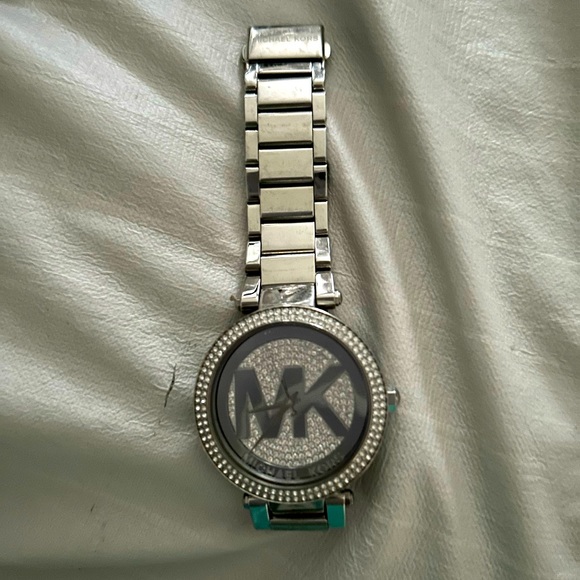 MICHAEL Michael Kors | Jewelry | Mk Silver Watch | Poshmark